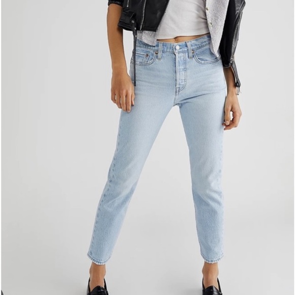 Levi's | Jeans | New Levis Wedgie Skinny Jeans Button Fly High Risesnug Through Hip Thigh | Poshmark